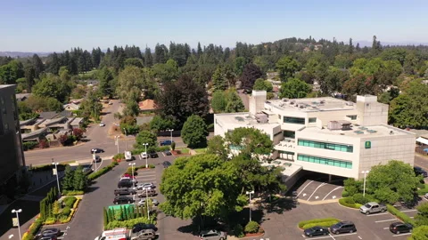 Eugene Shopping Mall and office building... | Stock Video | Pond5