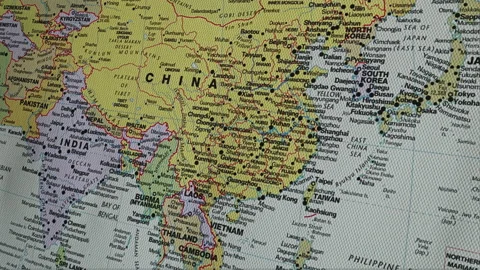 north eurasia physical map