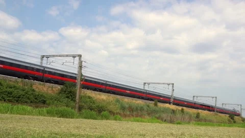 Speed Art Train Stock Videos – Royalty-Free HD & 4K Videos | Pond5