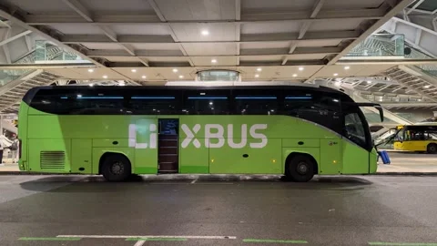 European buses road transport bus commut... | Stock Video | Pond5