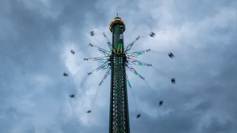 Prater Carousel Stock Video Footage | Royalty Free Prater Carousel ...