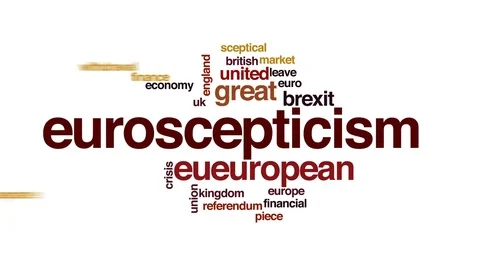Euroscepticism animated word cloud, text... | Stock Video | Pond5