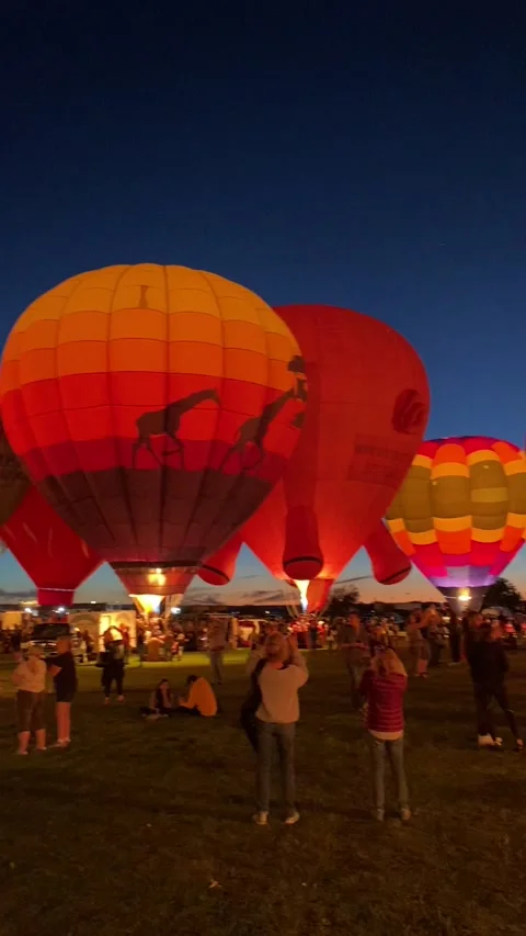 Hot Balloon Glows Stock Videos – Royalty-Free HD & 4K Videos