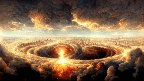 Evening Sky and Clouds, Animation Loop | Stock Video | Pond5