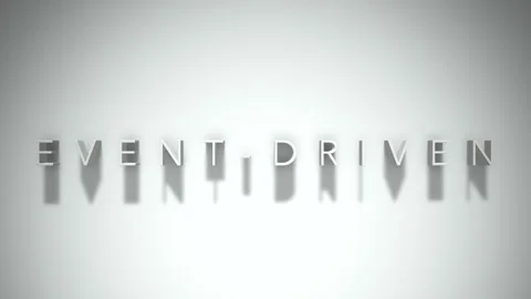 event driven 3D title animation white te... | Stock Video | Pond5