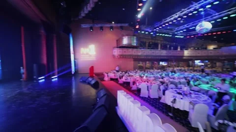 Tables On Stage Stock Videos – Royalty-Free HD & 4K Videos