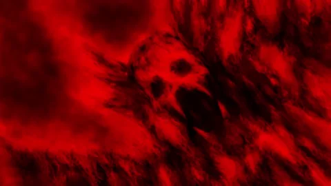 Evil winged demon, scary ghost, vampire ... | Stock Video | Pond5