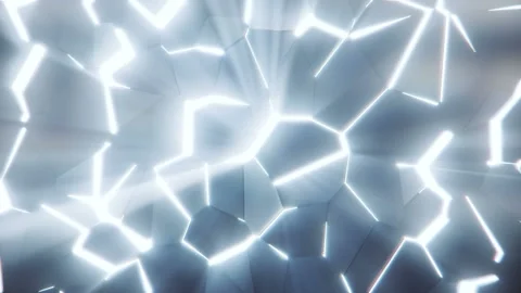 Evolving dark broken wall leaking light ... | Stock Video | Pond5