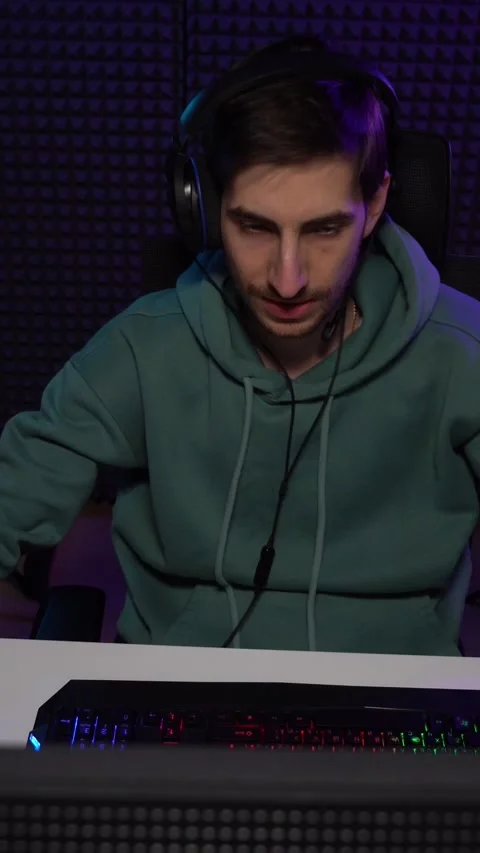 Gamer Screaming Stock Footage ~ Royalty Free Stock Videos | Pond5