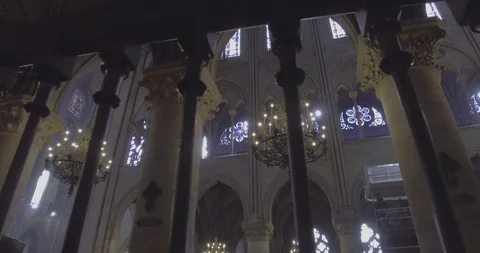 Exclusive 4K D-log Footage of Notre-Dame... | Stock Video | Pond5