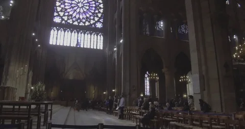 Exclusive 4K D-log Footage of Notre-Dame... | Stock Video | Pond5