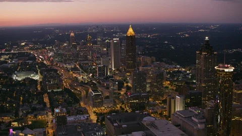 Exclusive 8K version. Aerial view of At... | Stock Video | Pond5