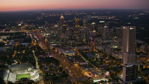 Exclusive 8K version. Aerial view of At... | Stock Video | Pond5
