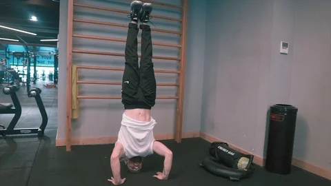 Headstand Stock Footage ~ Royalty Free Stock Videos | Pond5