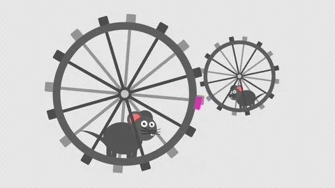 Cartoon Running Transparent Stock Video Footage | Royalty Free Cartoon ...