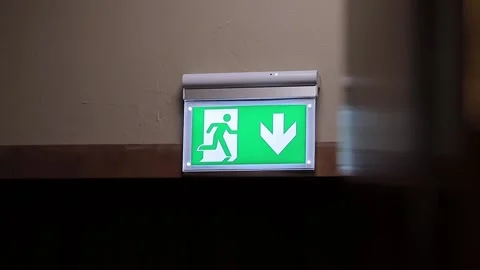 Exit Door Icon Stock Videos – Royalty-Free HD & 4K Videos