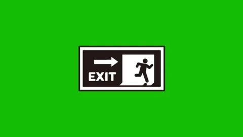 Exit Animation Stock Footage ~ Royalty Free Stock Videos | Pond5