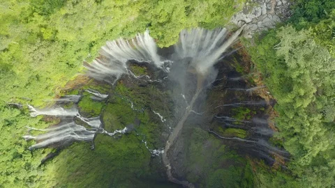 Waterfall Top View Stock Video Footage | Royalty Free Waterfall Top ...