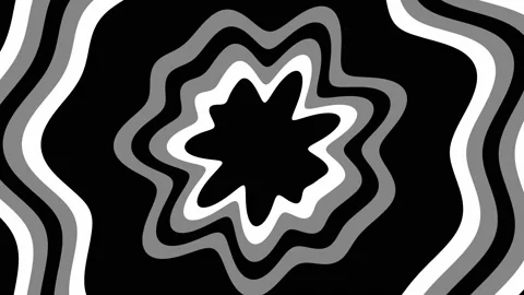 Expanding concentric shapes | Stock Video | Pond5