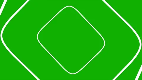 Expanding curved square shapes green scr... | Stock Video | Pond5