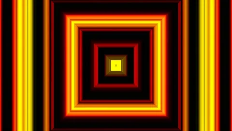 Expanding Shrinking Concentric Squares A... | Stock Video | Pond5