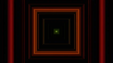 Expanding Shrinking Concentric Squares A... | Stock Video | Pond5