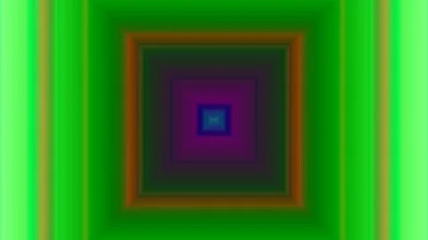 Expanding Shrinking Concentric Squares A... | Stock Video | Pond5