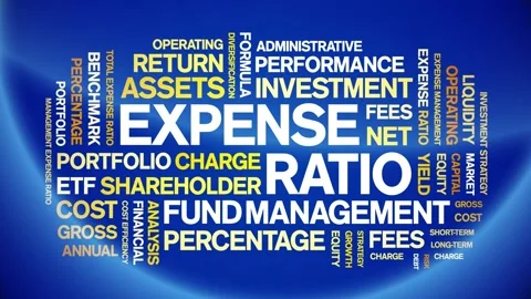 Expense Ratio animated word cloud,animat... | Stock Video | Pond5