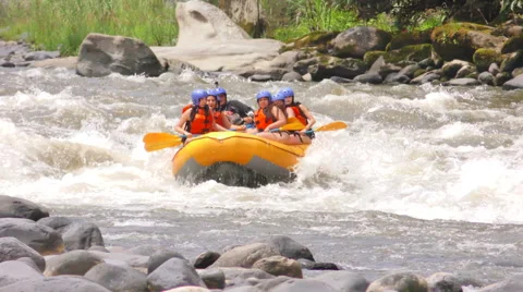 Experience the thrill as a group of adve... | Stock Video | Pond5