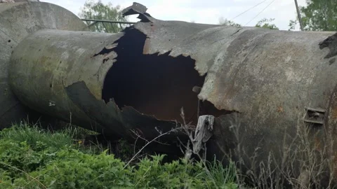 Destroyed Metal Stock Video Footage | Royalty Free Destroyed Metal ...