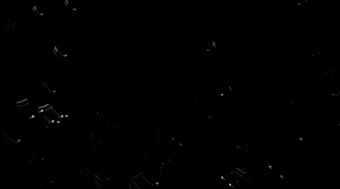 Music Notes Alpha Stock Footage ~ Royalty Free Stock Videos | Pond5