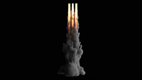 Rocket Jet Flame Stock Footage ~ Royalty Free Stock Videos | Pond5