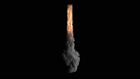 Rocket Jet Flame Stock Footage ~ Royalty Free Stock Videos | Pond5