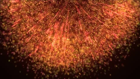 Explosion 4K Abstract festive gold motio... | Stock Video | Pond5