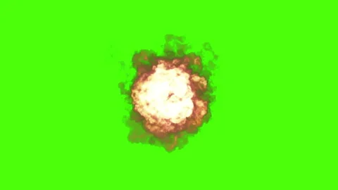 Bomb Explosion Green Screen Stock Videos – Royalty-Free HD & 4K Videos