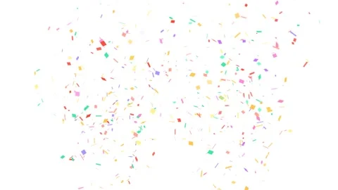 Explosion Celebration Confetti Animation... | Stock Video | Pond5