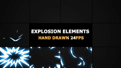 After Effects Template: Explosion Elements #86315194 | Pond5