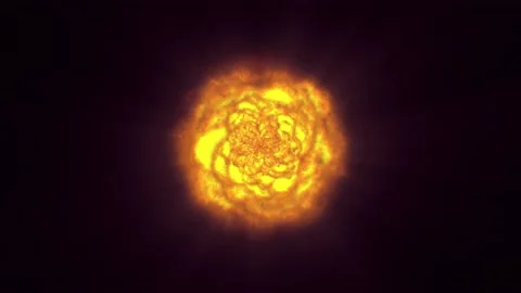 explosion fire flame animation 8k | Stock Video | Pond5