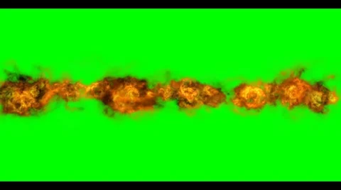 Explosion on green screen background | Stock Video | Pond5