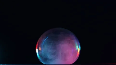 Bubble Explosion Slow Motion Stock Video Footage | Royalty Free Bubble Explosion Slow Motion ...
