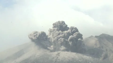 Explosive Shock Wave Massive Eruption Fr... | Stock Video | Pond5