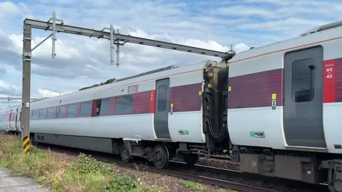 An express passenger train of the LNER p... | Stock Video | Pond5