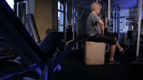 Older Woman Legs Stock Footage ~ Royalty Free Stock Videos | Pond5