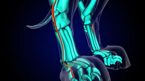 Extensor digitorum lateralis leg muscle ... | Stock Video | Pond5
