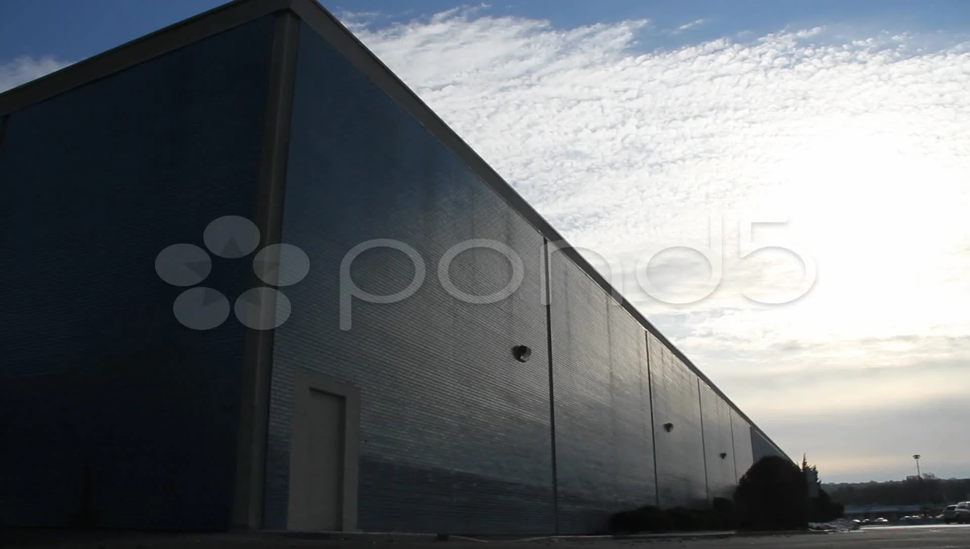 Empty Warehouse Outside