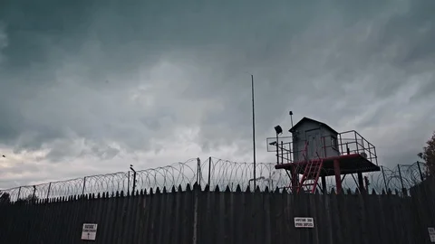 Prison Exterior Stock Footage ~ Royalty Free Stock Videos | Pond5