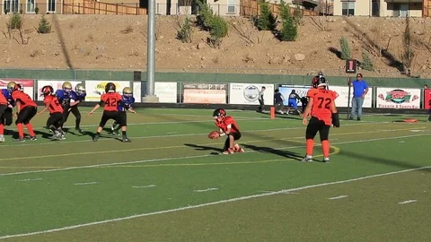 Extra Point Kick Stock Footage ~ Royalty Free Stock Videos | Pond5