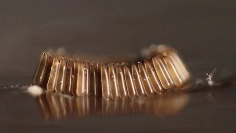 Extreme close up of mosquito eggs floati... | Stock Video | Pond5
