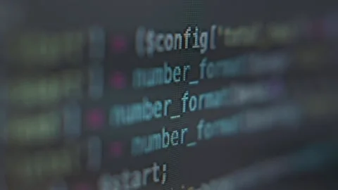 Close Source Code Stock Video Footage | Royalty Free Close Source Code ...