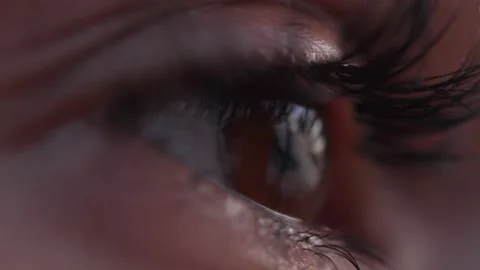 Female Eye Zoom In Stock Footage ~ Royalty Free Stock Videos | Pond5